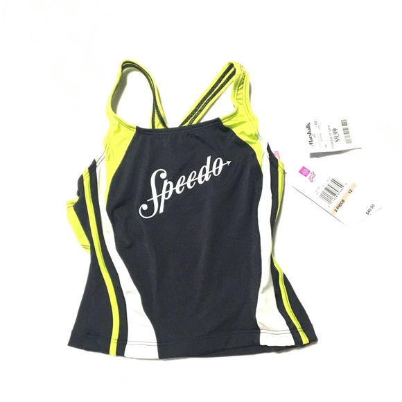Speedo | Swim | Nwt 2 Speedo Girls Kids Girls Bathing Swim Suit Top ...